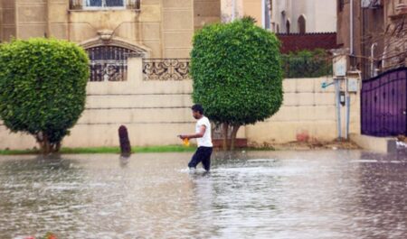 Heavy Rains Flood Cairo Streets, Disrupt Transport as Authorities Issue ...